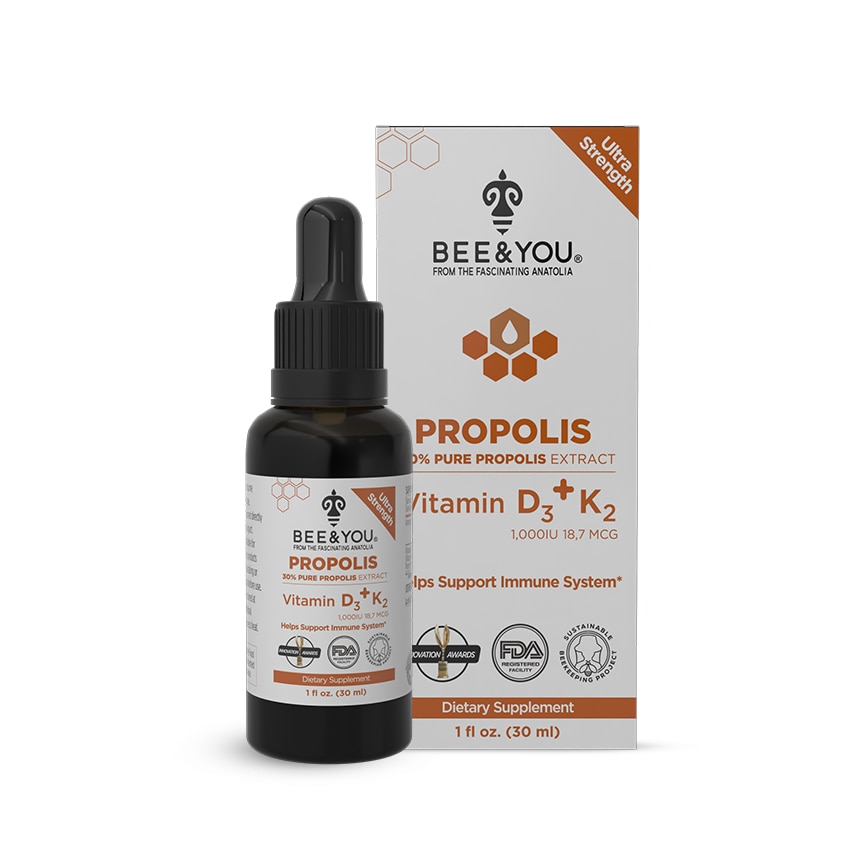 Supliment alimentar, BEE&YOU, %15 Extract de propolis solubil in apa cu ...