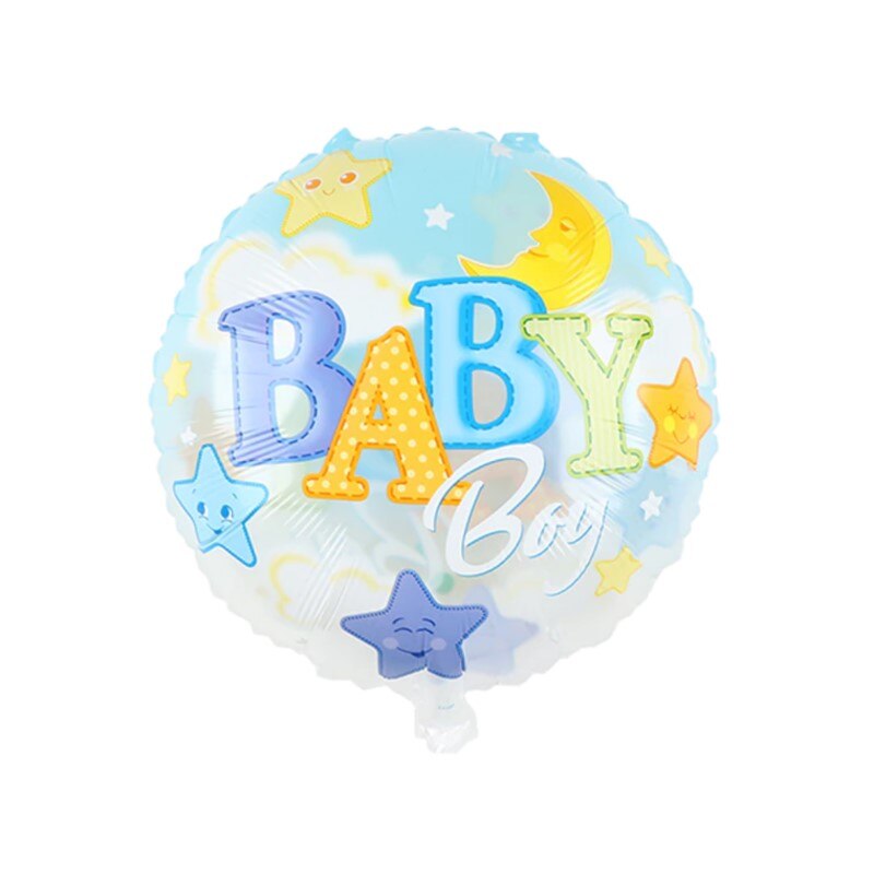 Balon rotund Baby boy, 45 cm - eMAG.ro