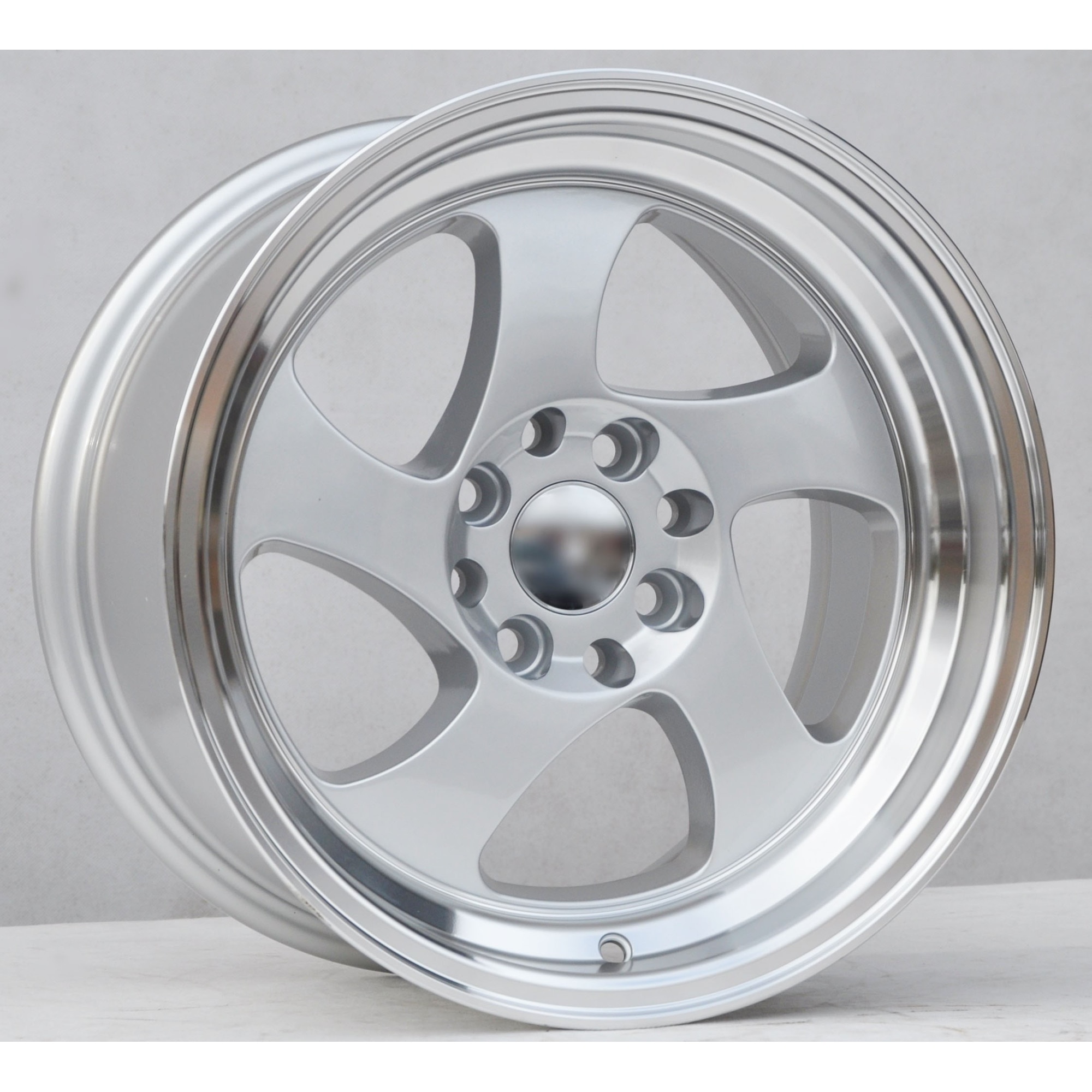 Set 4 jante 986, PDW, Aliaj, 15 x 8 inch, 4 x 100, ET20, Argintiu - eMAG.ro