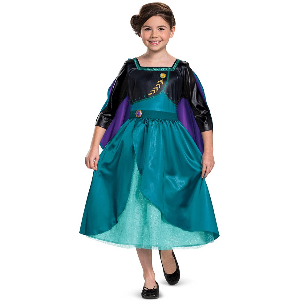 Costum Anna Regina Frozen Disney - 3 - 4 ani / 110 cm Disguise - eMAG.ro