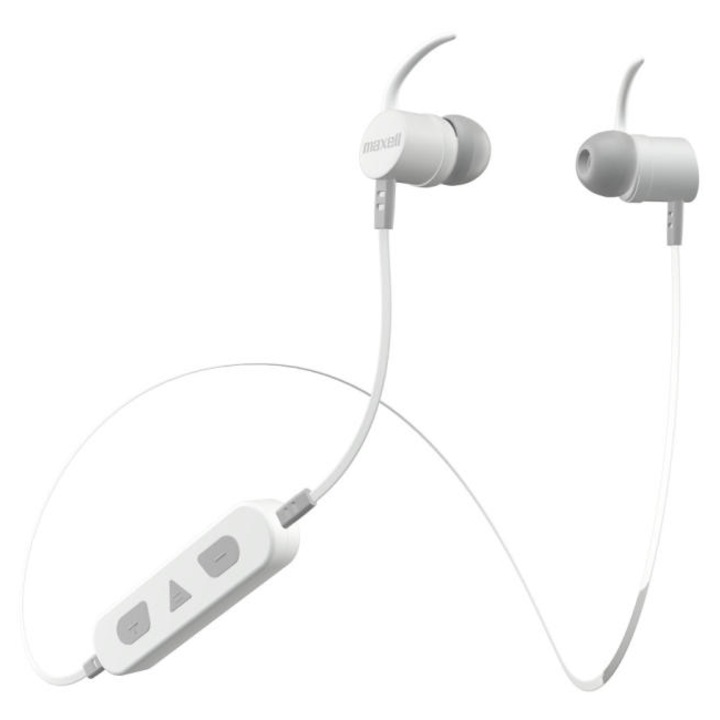 Casti wireless MAXELL BT100 SOLID, Bluetooth, Alb - eMAG.ro