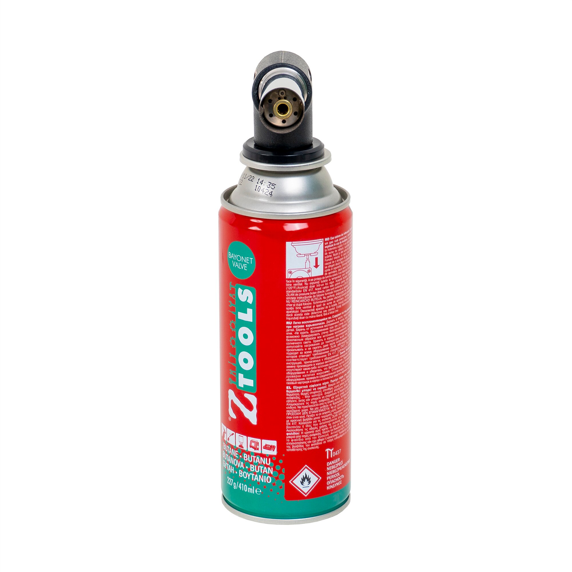 Set lampa instalator tip spray ZTS 5626 si doza gaz tip spray 227gr ...