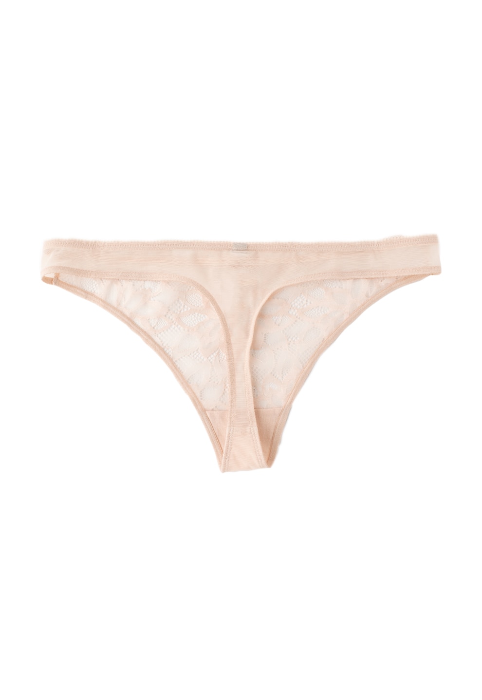 Triumph Chiloti tanga bej de dantela si plasa Dream Spotlight 40 - eMAG.ro