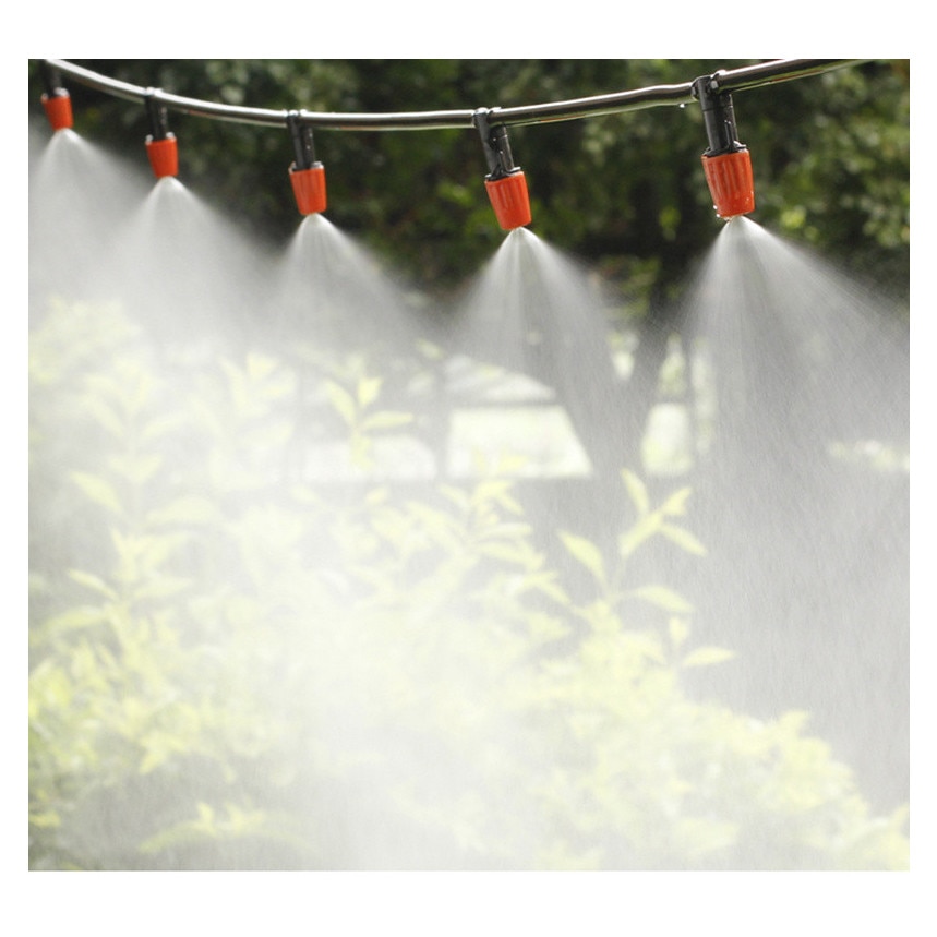 Sistem de Irigare Ideal pentru Gazon/Gradina/Terasa, Plastic, Perdea de ...