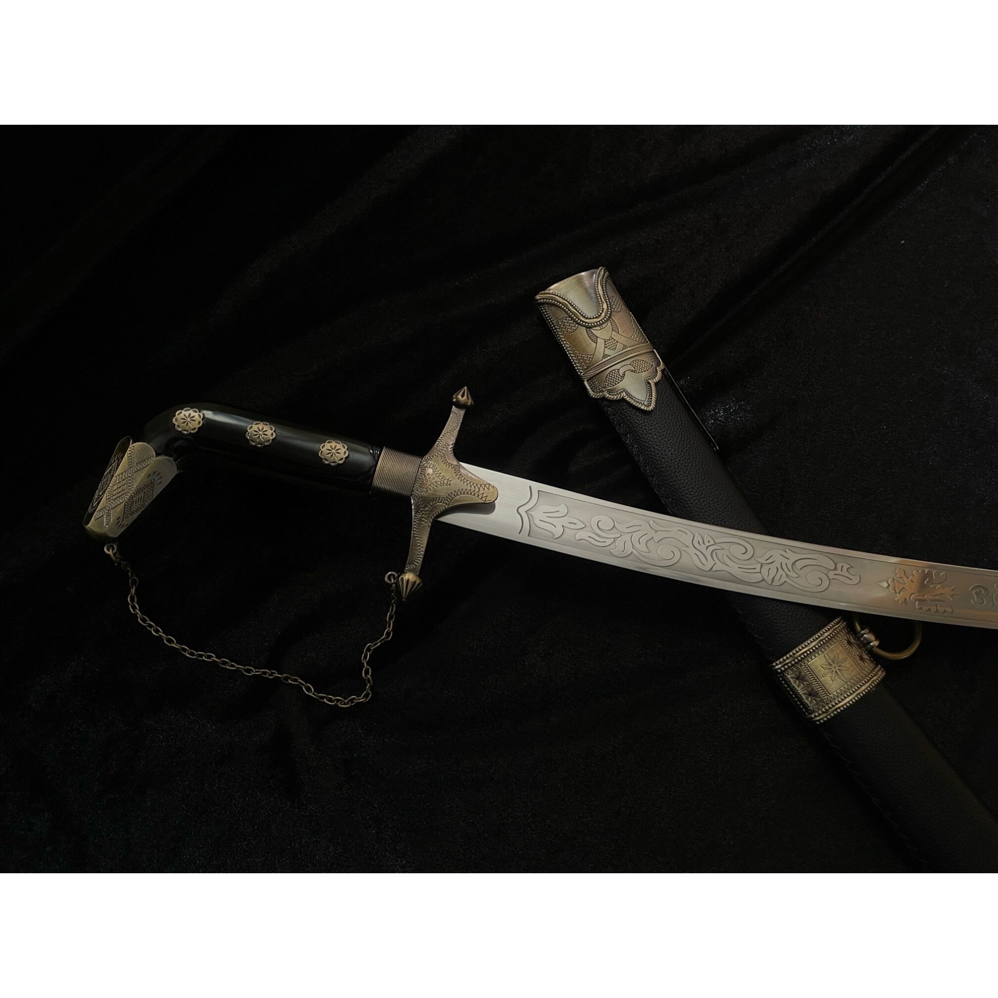 Sabie de Colectie cu Teaca, Inox, 94cm, JOT097C - eMAG.ro