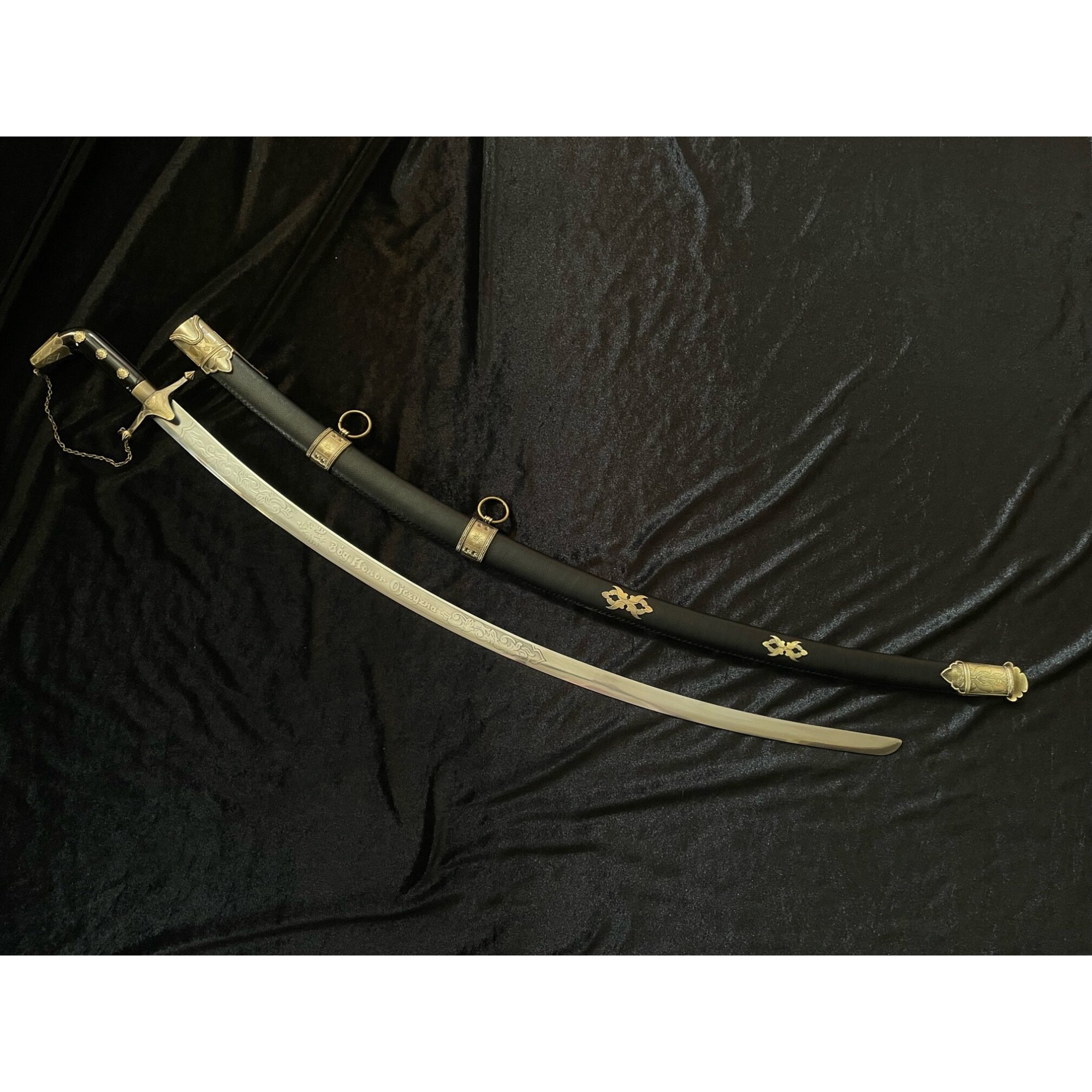 Sabie de Colectie cu Teaca, Inox, 94cm, JOT097C - eMAG.ro