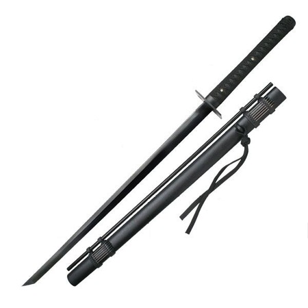 Sabie cu Teaca si Suflator, Negru, Inox, 103 cm, R-001 - eMAG.ro