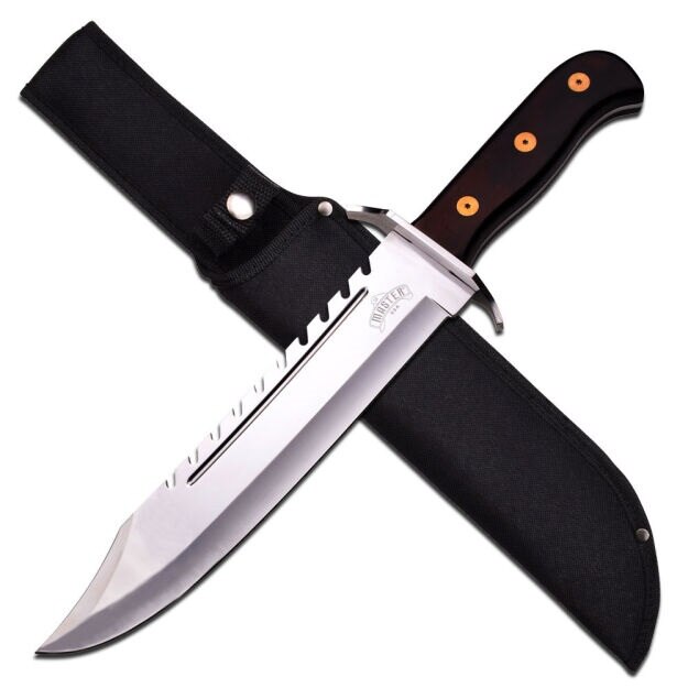 Cutit Tactic Mare, Militar, cu Teaca, Inox, MU-1135S - eMAG.ro