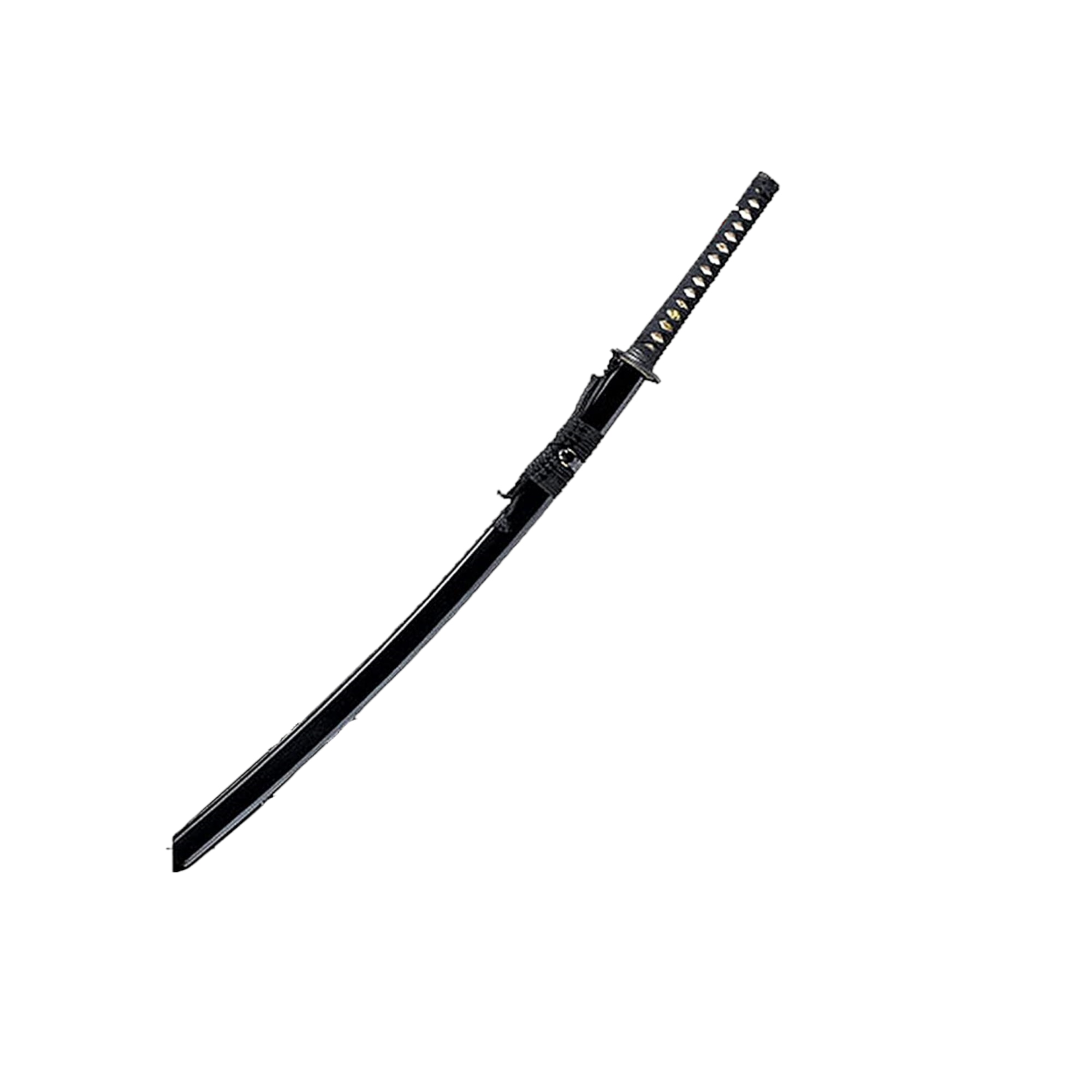 Sabie Samurai cu Teaca, Negru, Lemn Tare, Otel carbon, 99cm, SW-9261 ...