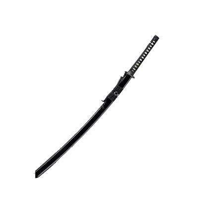 Sabie Samurai cu Teaca, Negru, Lemn Tare, Otel carbon, 99cm, SW-9261 ...