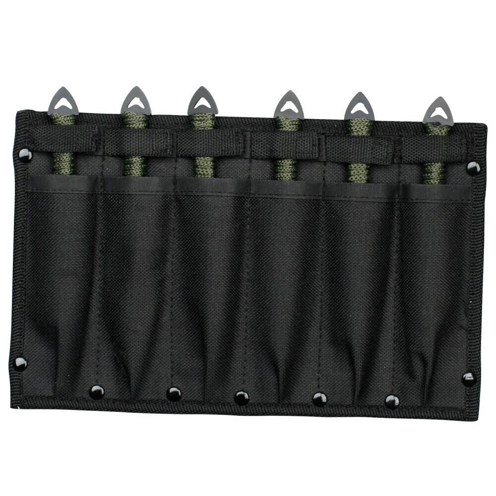 Set de 6 Cutite cu Teaca si Scut, Inox, rc-040-6 - eMAG.ro