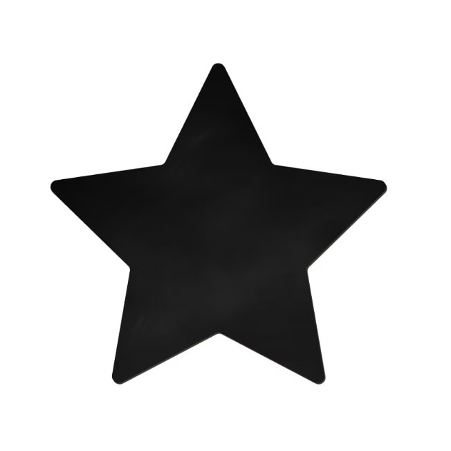 Tabla Scolara sub Forma de Autocolant pentru Scris cu Creta, Stea ...