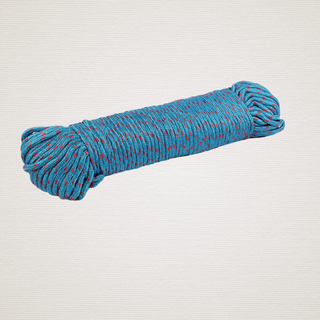 Snur rotund parasute, diametru 5 mm, lungime 5 m, Albastru - eMAG.ro