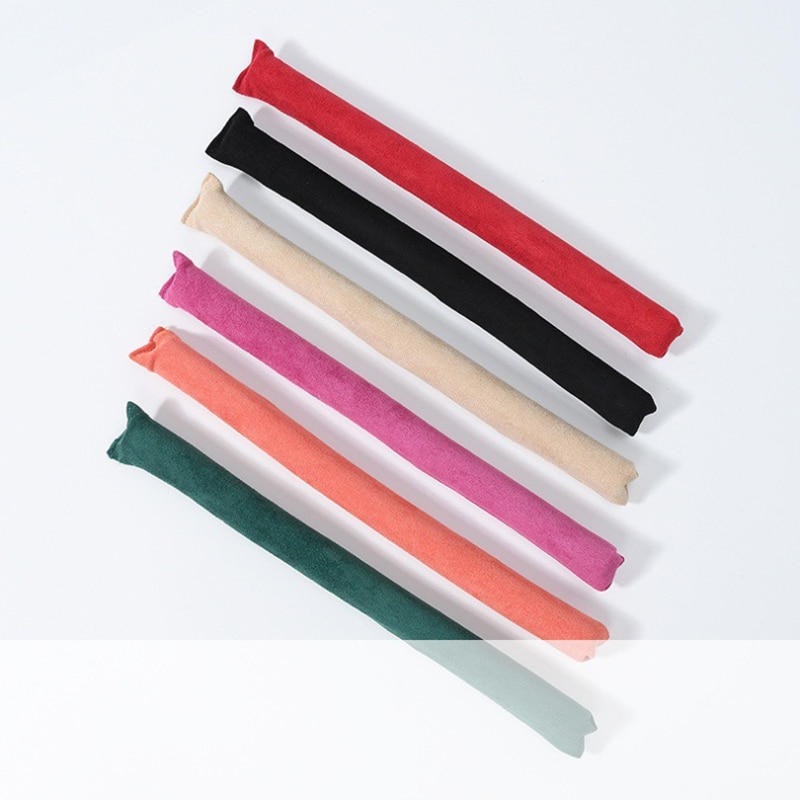 Set 6 Ondulator de par fara caldura, catifea subtire, 30x2 cm ...