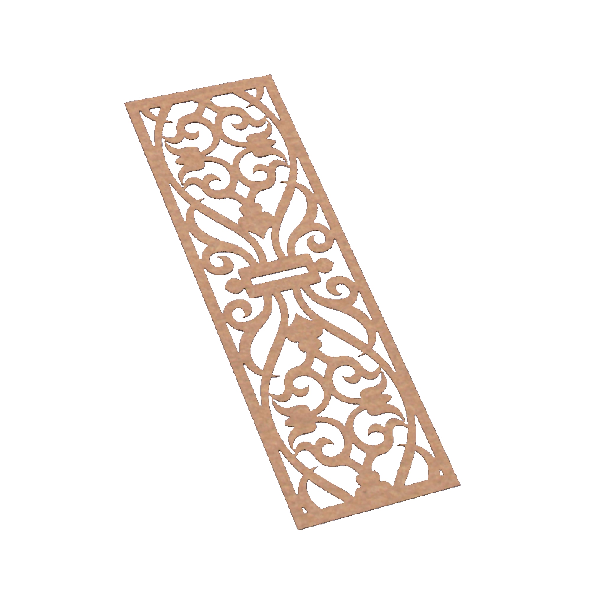 Panou decorativ traforat Mdf natur, Mos132, 150 x 48 cm, 6 mm - eMAG.ro