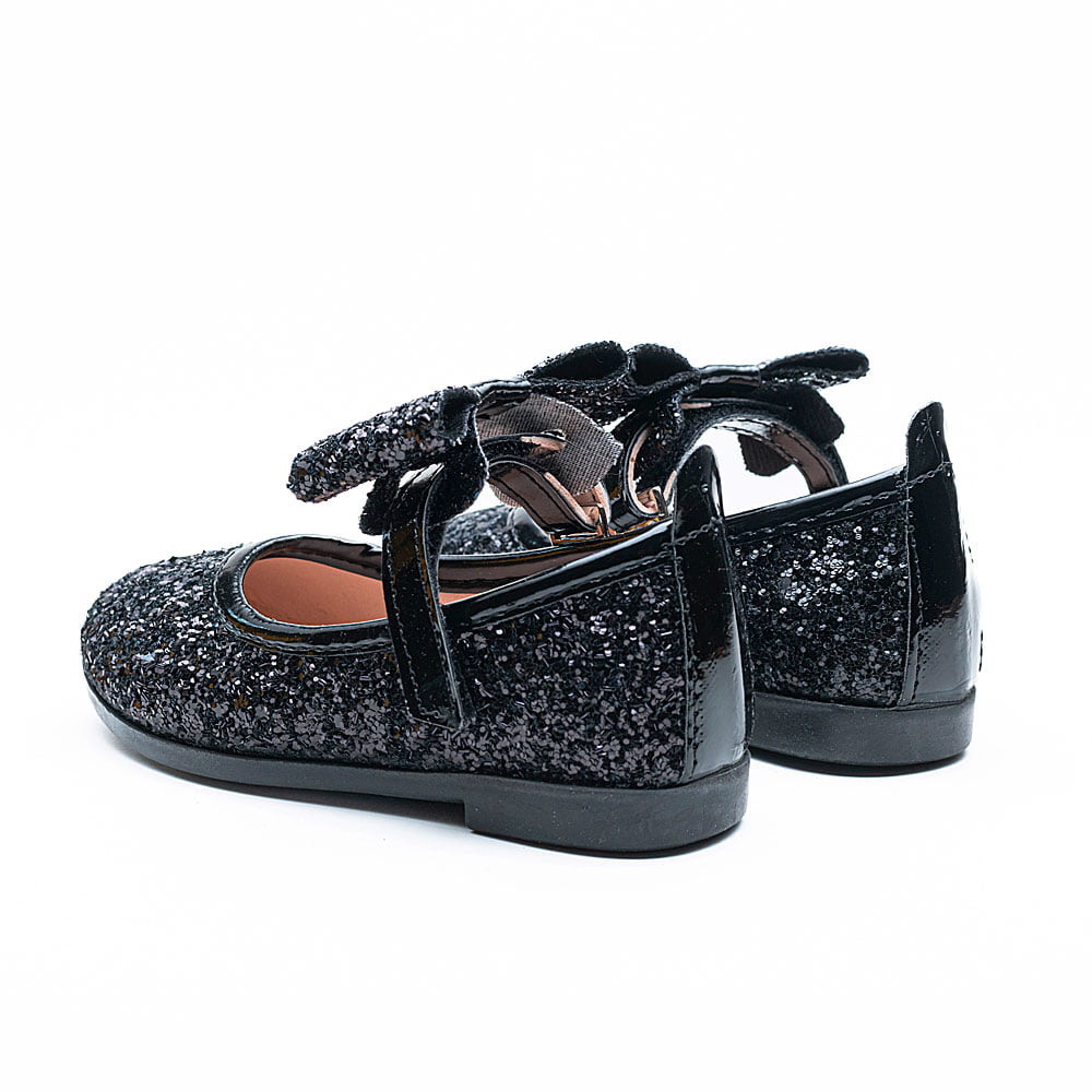 Pantofi balerini eleganti Kidopo Negru Princess, marimea 28 - eMAG.ro