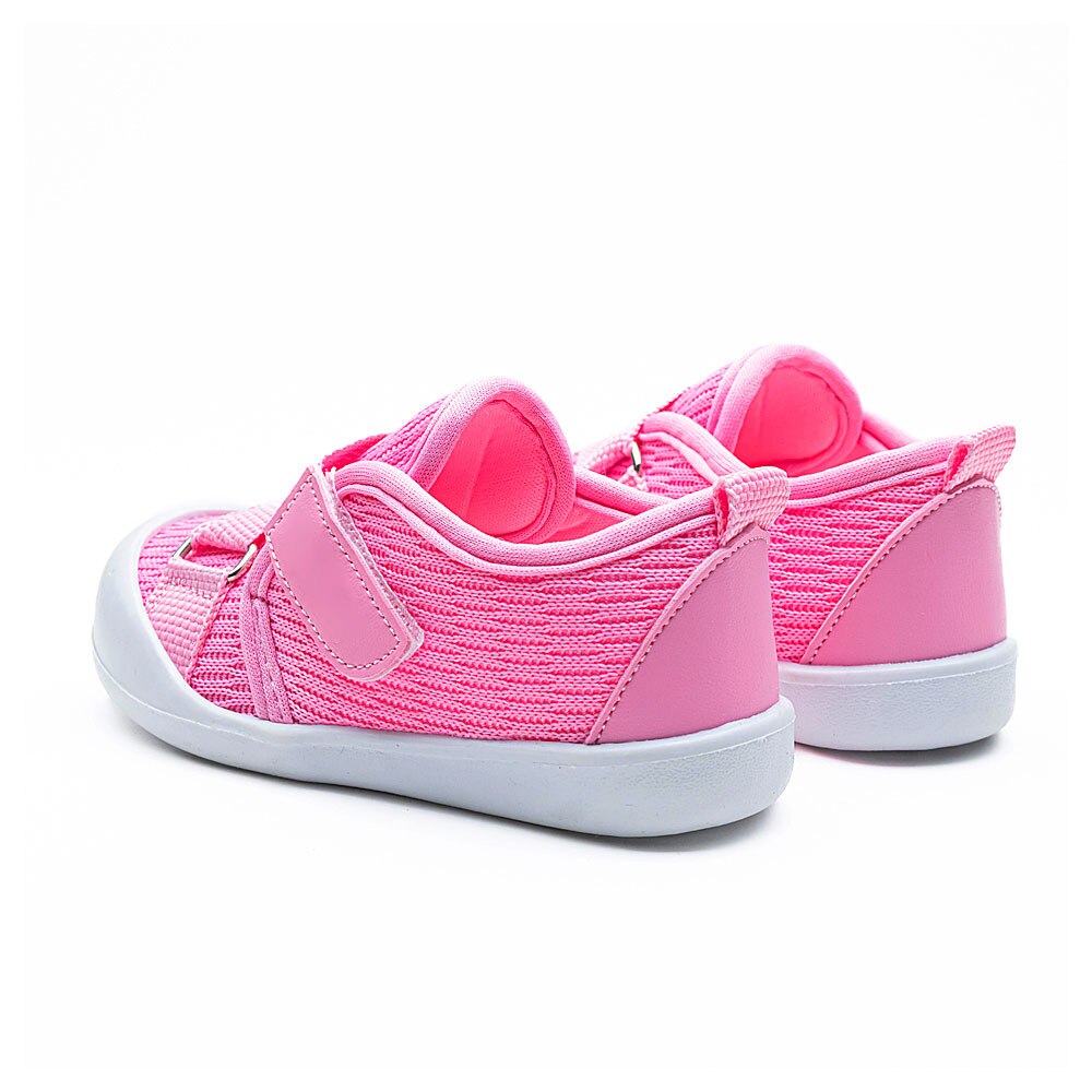 Pantofi primii pasi Kidopo Softy textil Pink, marimea 20 - eMAG.ro
