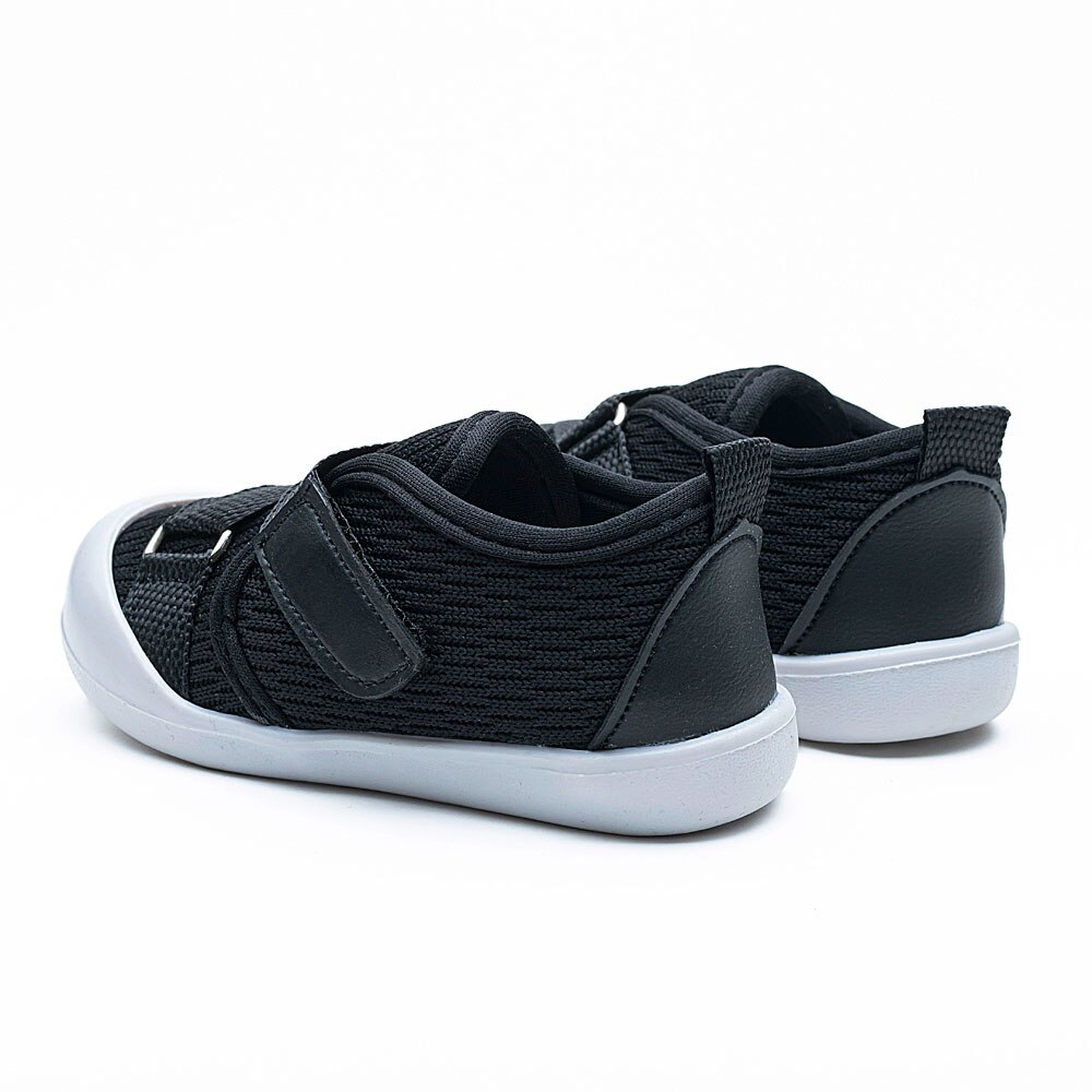 Pantofi primii pasi Kidopo Softy textil Black, marimea 22 - eMAG.ro