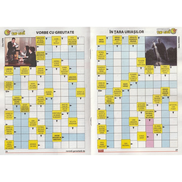 Integrame de timp liber nr.93 - nivel mediu - eMAG.ro