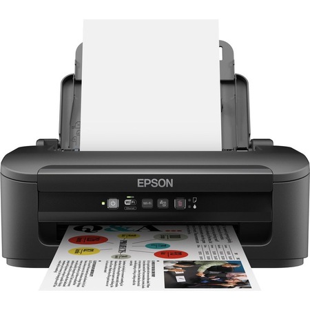 Imprimanta inkjet color Epson WF-2010W, A4, USB 2.0, 34 ppm negru, 18 ...