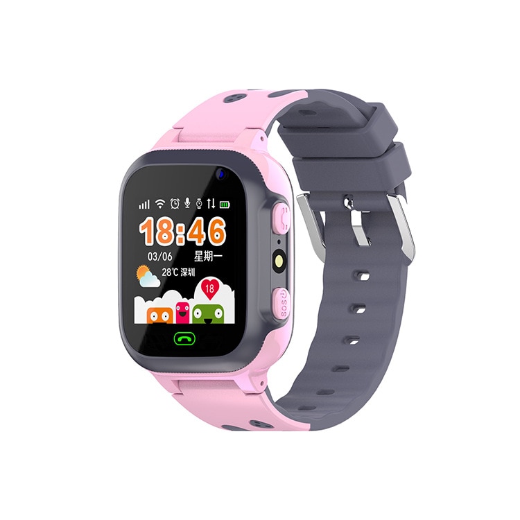 Ceas inteligent pentru copii, 1.44'', Functie telefon, Wi-Fi, Locatie ...