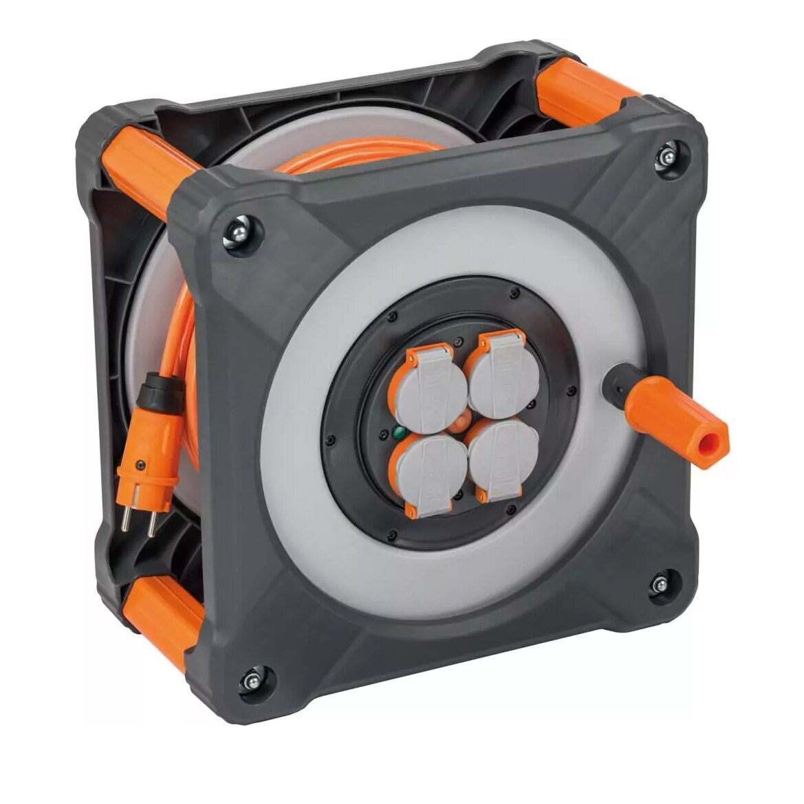 Derulator cablu professional LINEH07BQ-F3G 1,5 33m - eMAG.ro