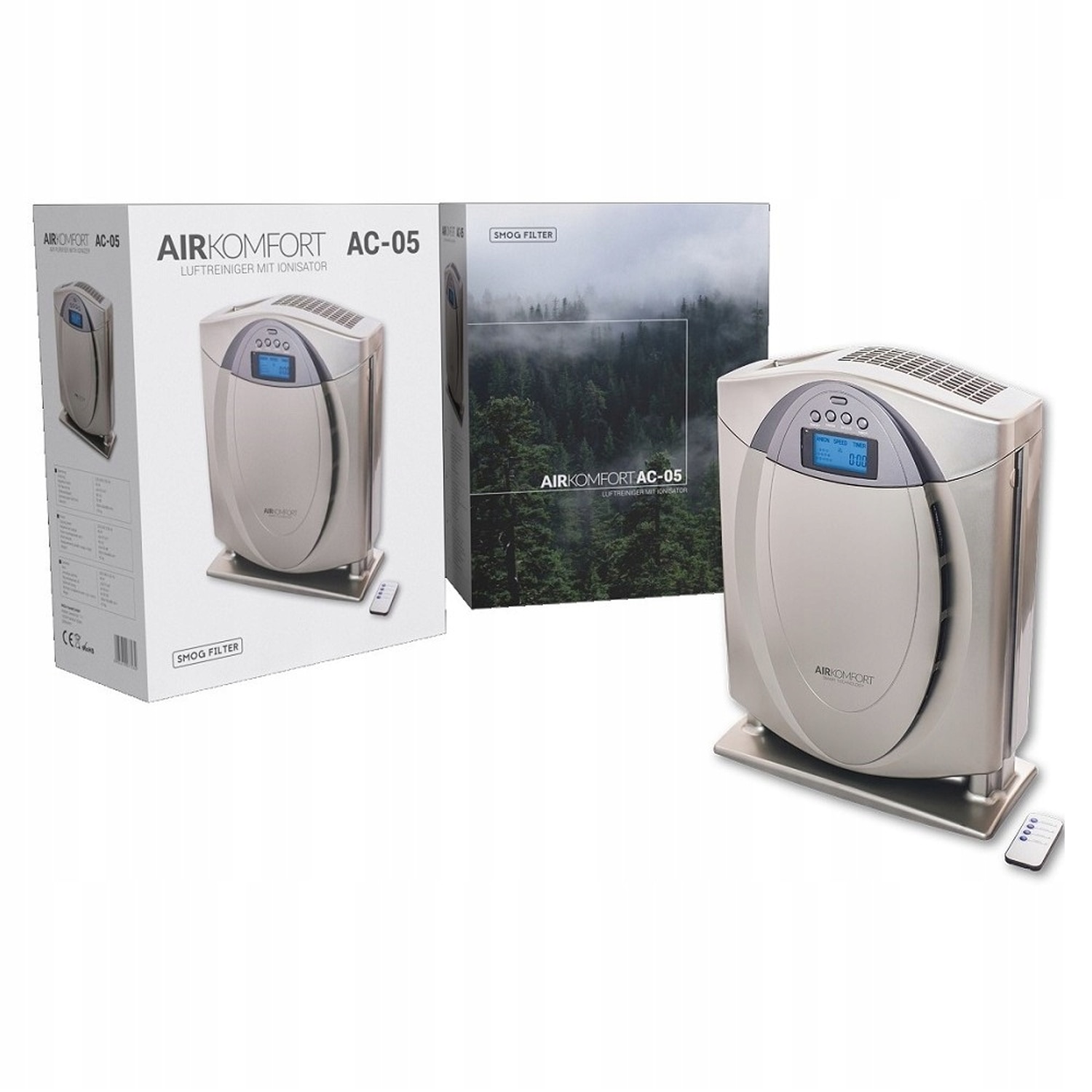 Purificator de aer Intec Airkomfort AC-05 - eMAG.ro