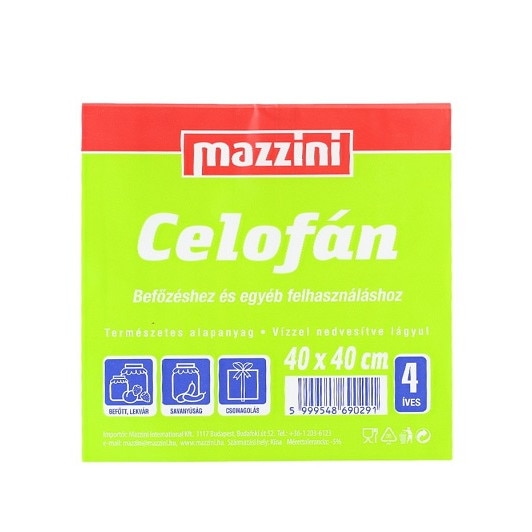 Celofan alimentar Mazzini, 40x40 cm, set 4 bucati - eMAG.ro