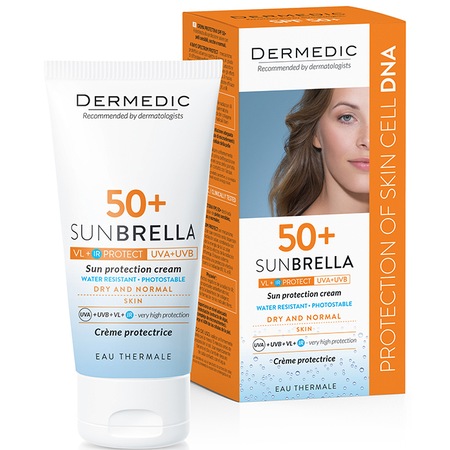 Crema protectie solara pentru ten uscat si normal SPF 50+, Sunbrella ...