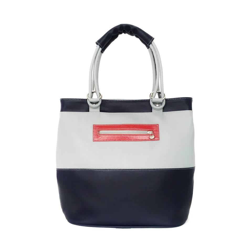 Geanta dama casual, Loraine-B Collection, colorata, dimensiuni mari ...