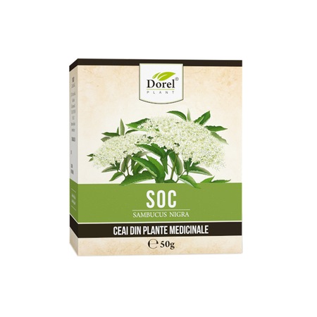 Ceai de Flori de soc Dorel Plant 50 grame - eMAG.ro