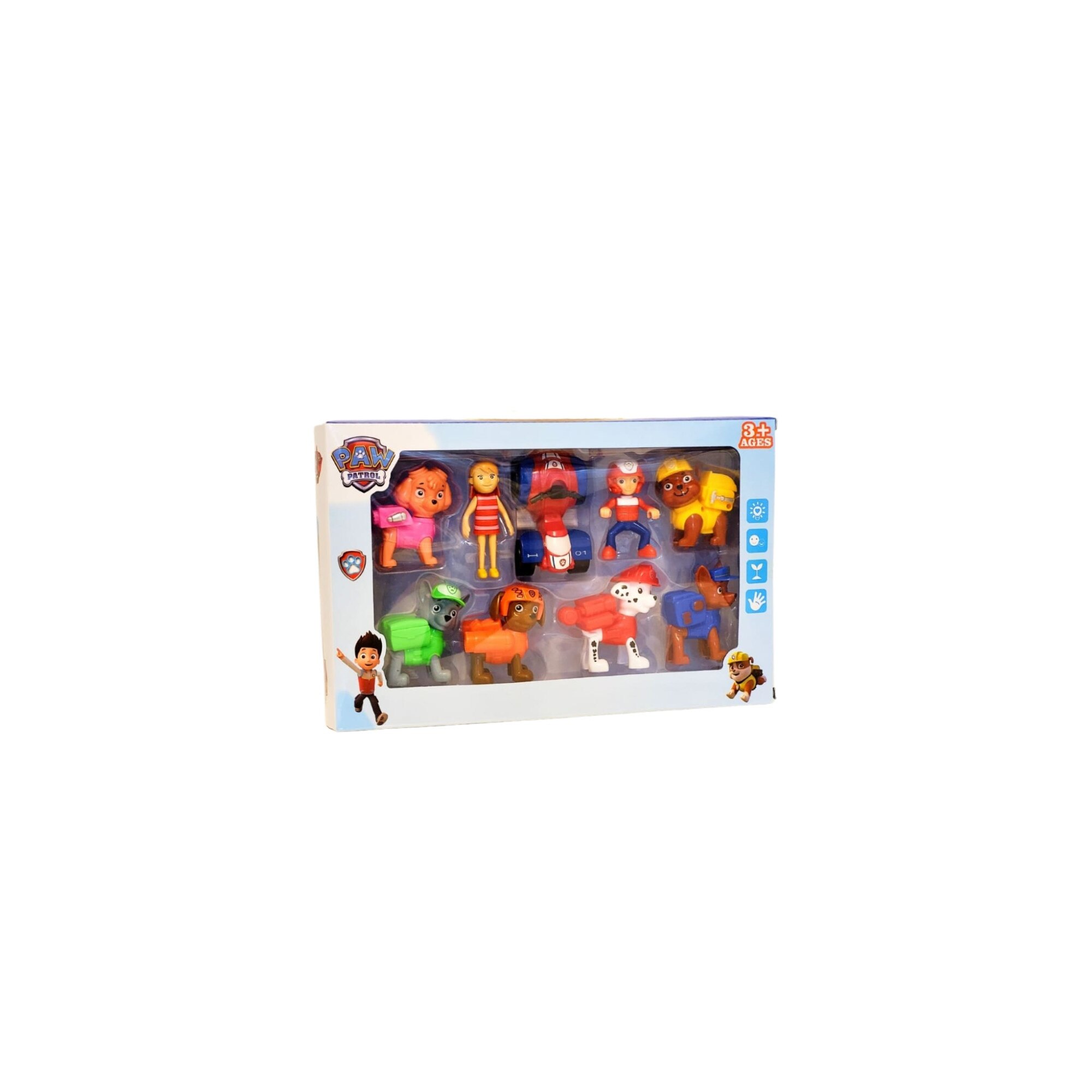 Set 9 Figurine Catelusi, multicolor, 7 cm - 10 cm - eMAG.ro
