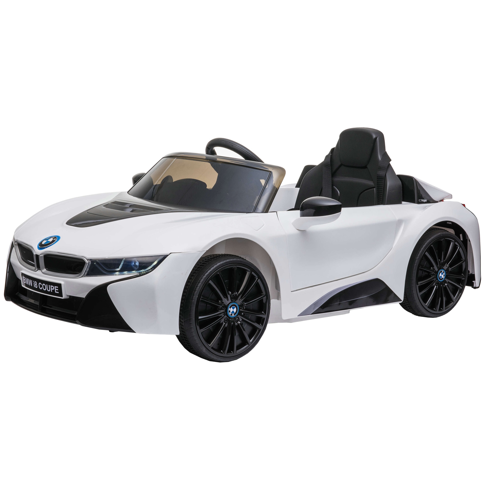 Premier BMW i8 elektromos autó, 12V, EVA gumi kerekek, ökológiai bőr ...