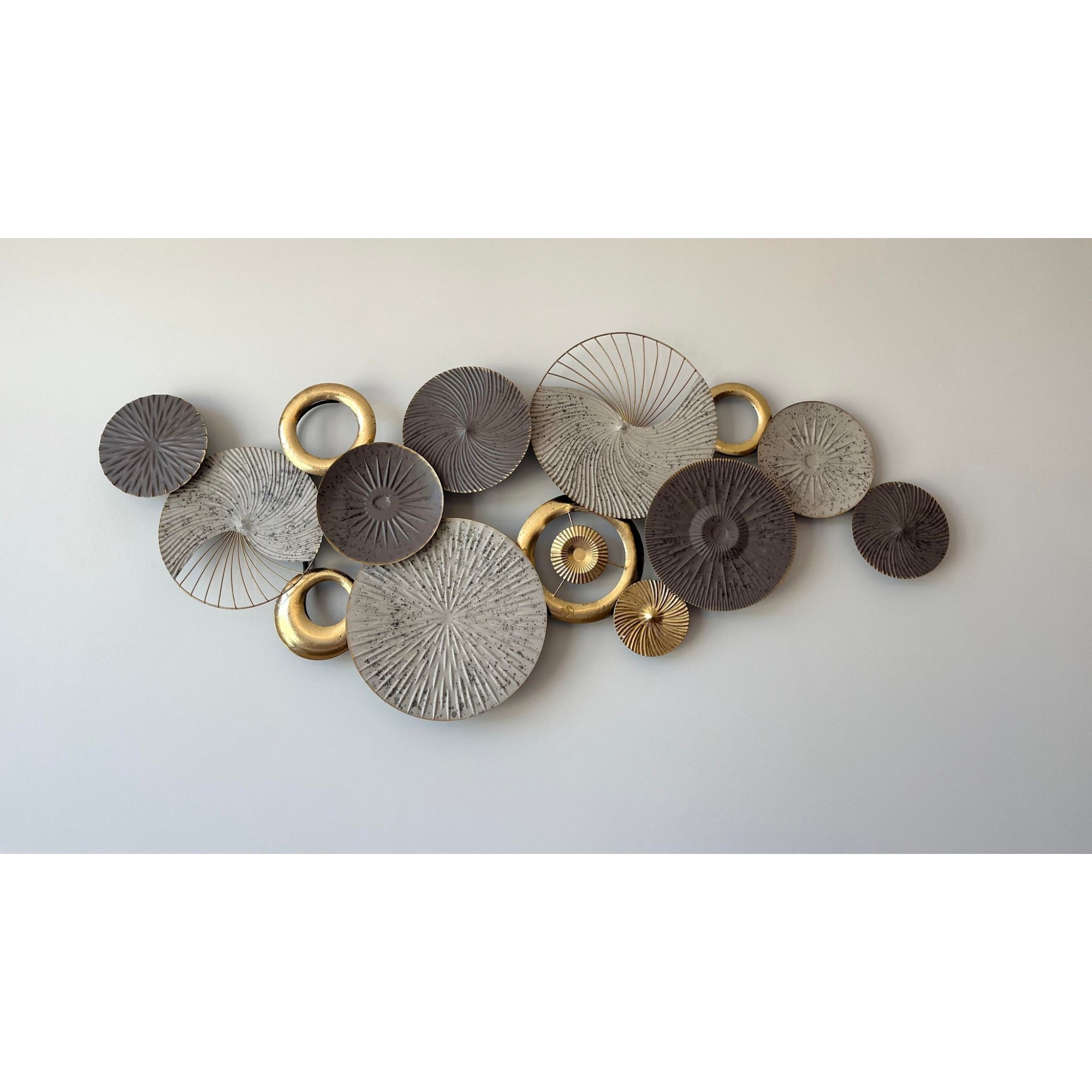 Decoratiune de perete, metalica, Savage, 159x73cm, Multicolor - eMAG.ro