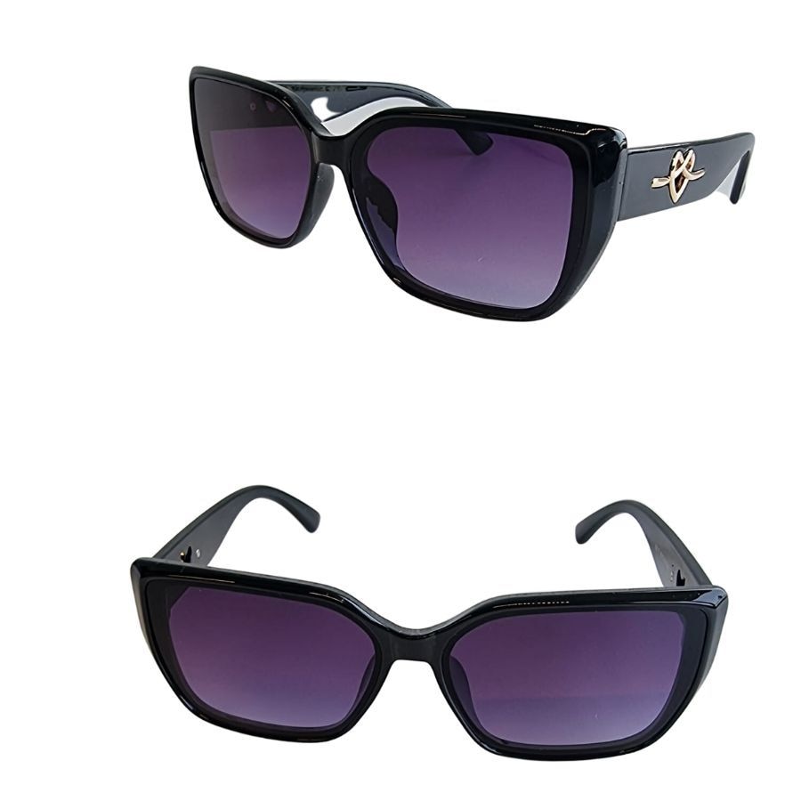 Ochelari de soare dama, cat-eye protectie impotriva razelor UV400, toc ...