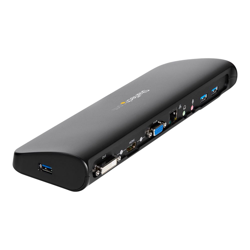 Statie de andocare StarTech, USB 3.2 Gen 1, tip B, cu fir, Negru - eMAG.ro