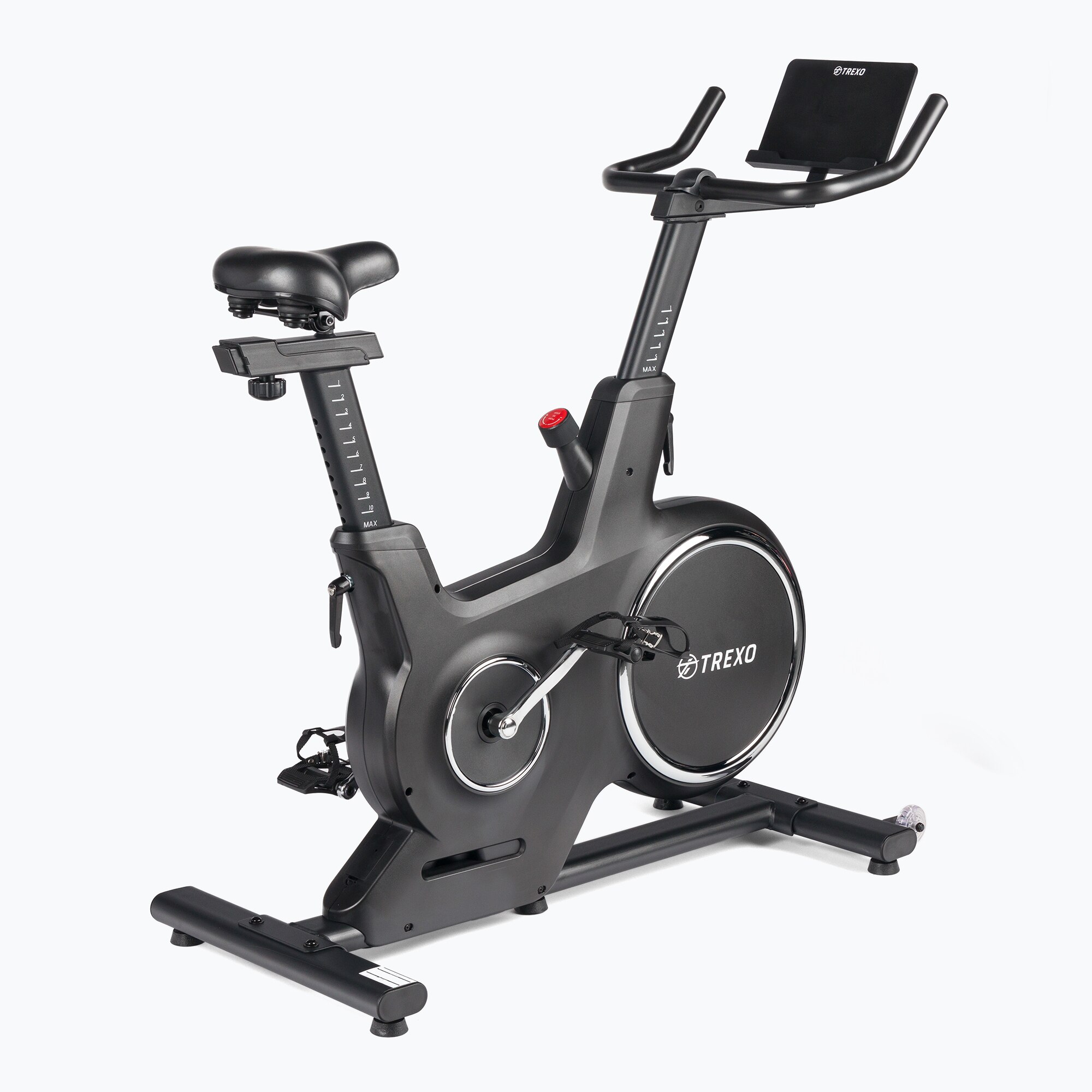 Bicicleta de exercitii, TREXO, Negru - eMAG.ro