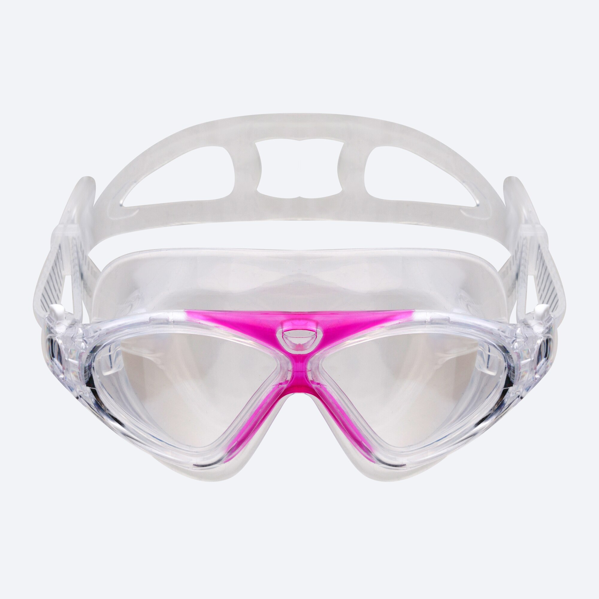 Masca de inot pentru copii, AQUA-SPEED, Zefir roz/transparent - eMAG.ro