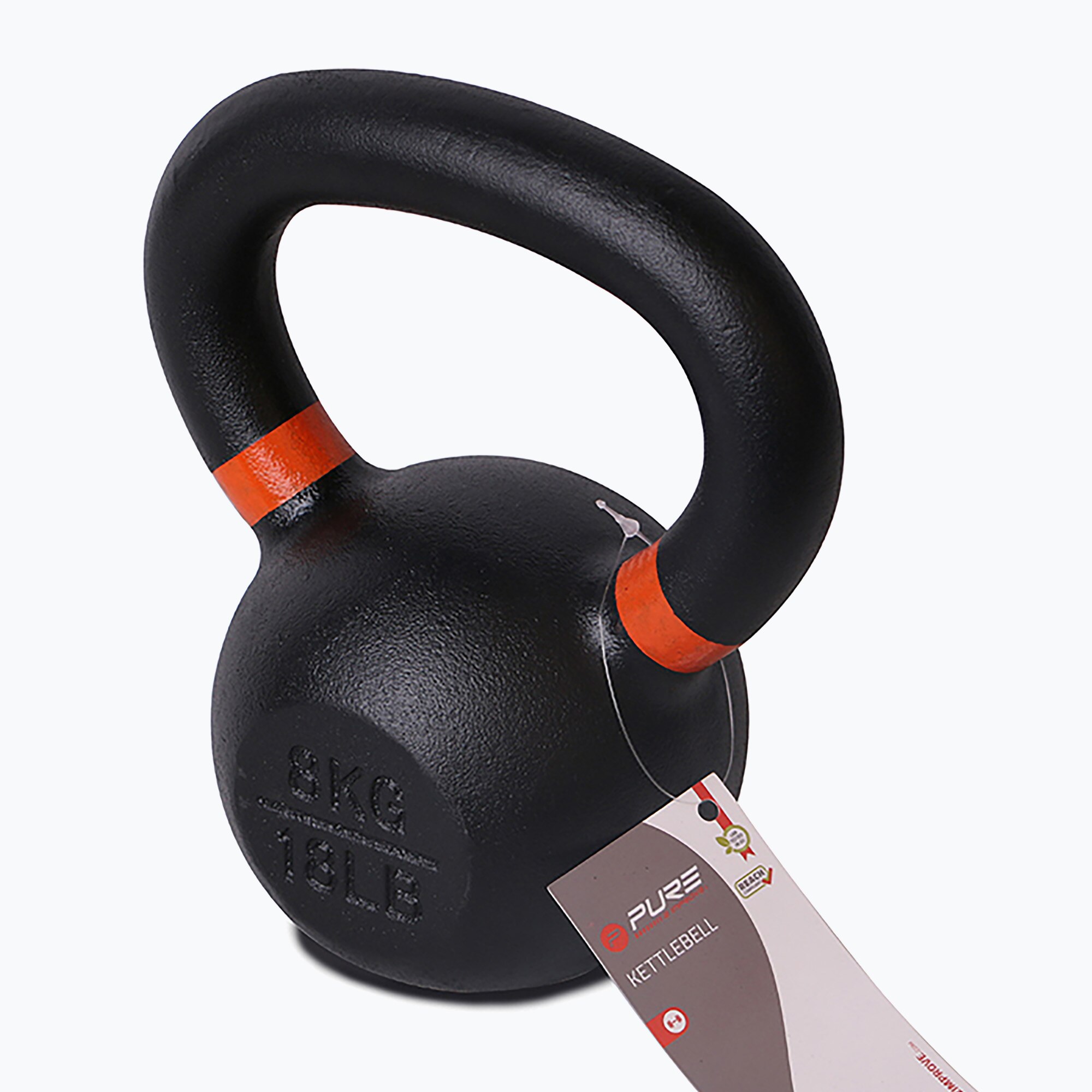 Gantera, Pure2Improve, 8 Kg, Negru - eMAG.ro