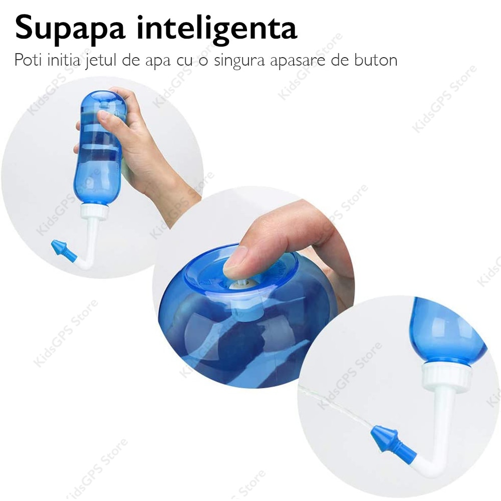 Irigator Nazal Horigen® SinuClean, Curatare Sinusuri, Decongestie ...