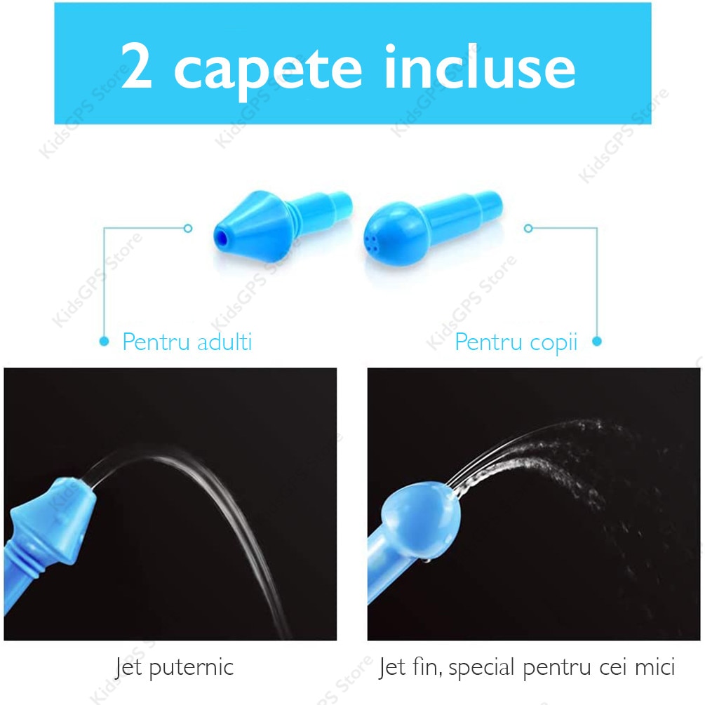 Irigator Nazal Horigen® SinuClean, Curatare Sinusuri, Decongestie ...