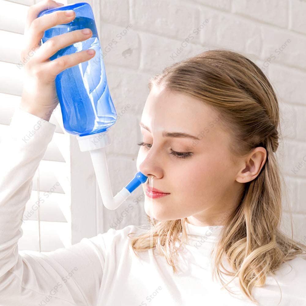 Irigator Nazal Horigen® SinuClean, Curatare Sinusuri, Decongestie ...