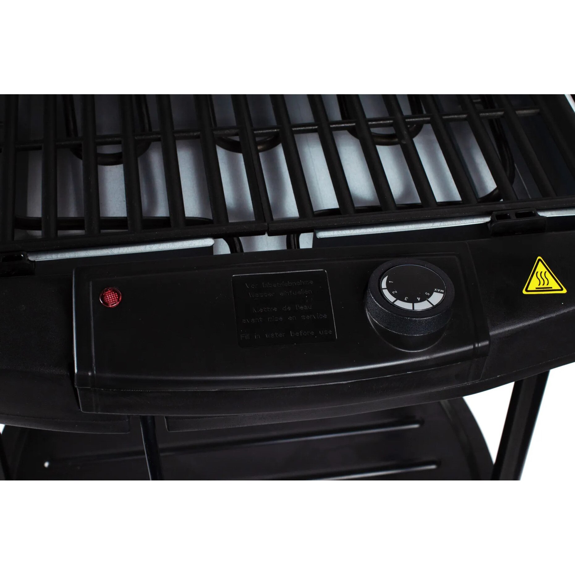 Gratar electric pentru gradina, Zola®, 2 in 1 cu plita, portabil, 2000 ...