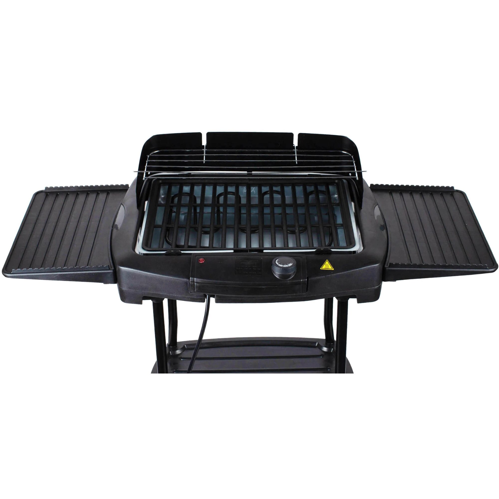 Gratar electric pentru gradina, Zola®, 2 in 1 cu plita, portabil, 2000 ...