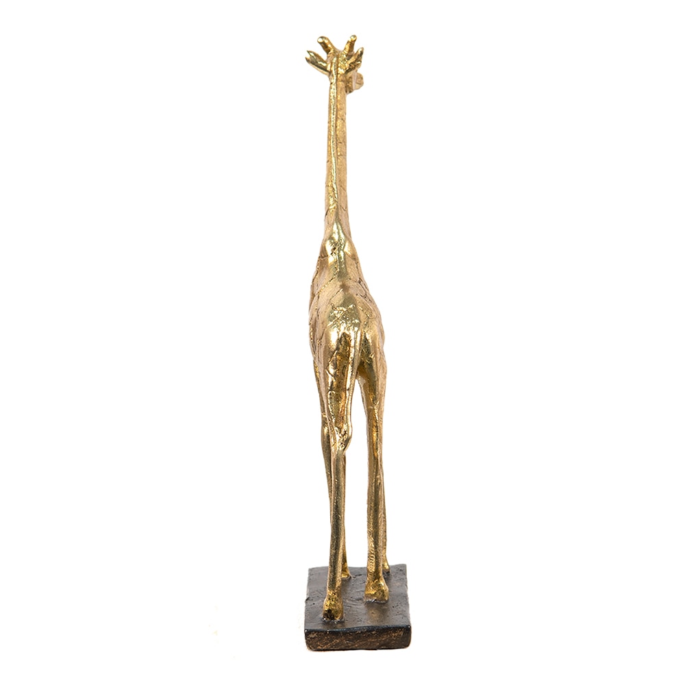 Figurina Girafa polirasina aurie 15x4x21 cm - eMAG.ro