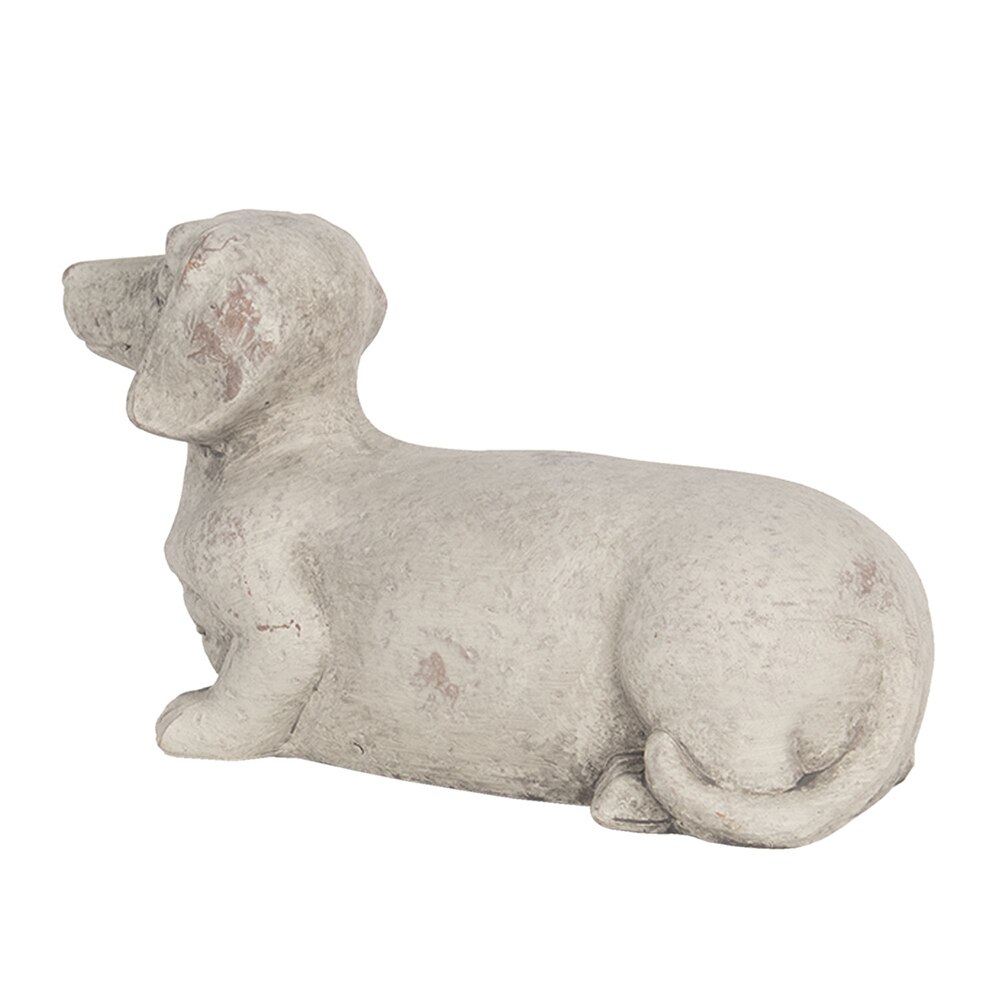 Set 2 figurine Catelusi piatra gri 24x9x13 cm - eMAG.ro