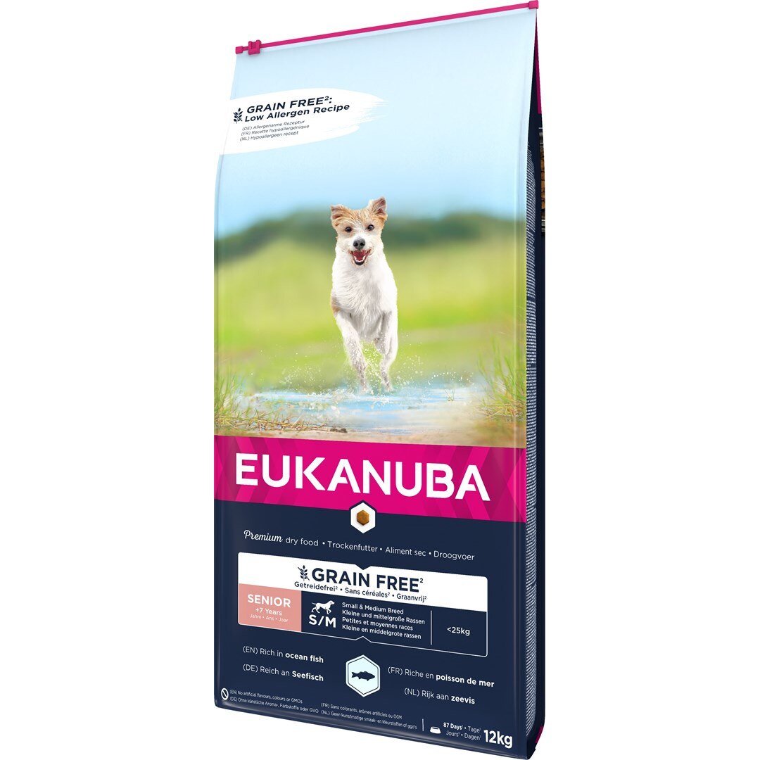 Hrana uscata caini, Eukanuba, Peste oceanic, 12 kg - eMAG.ro