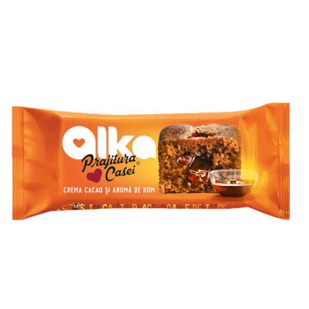 Set 14 x Prajitura Casei cu Cacao si Rom Alka, 35 g - eMAG.ro