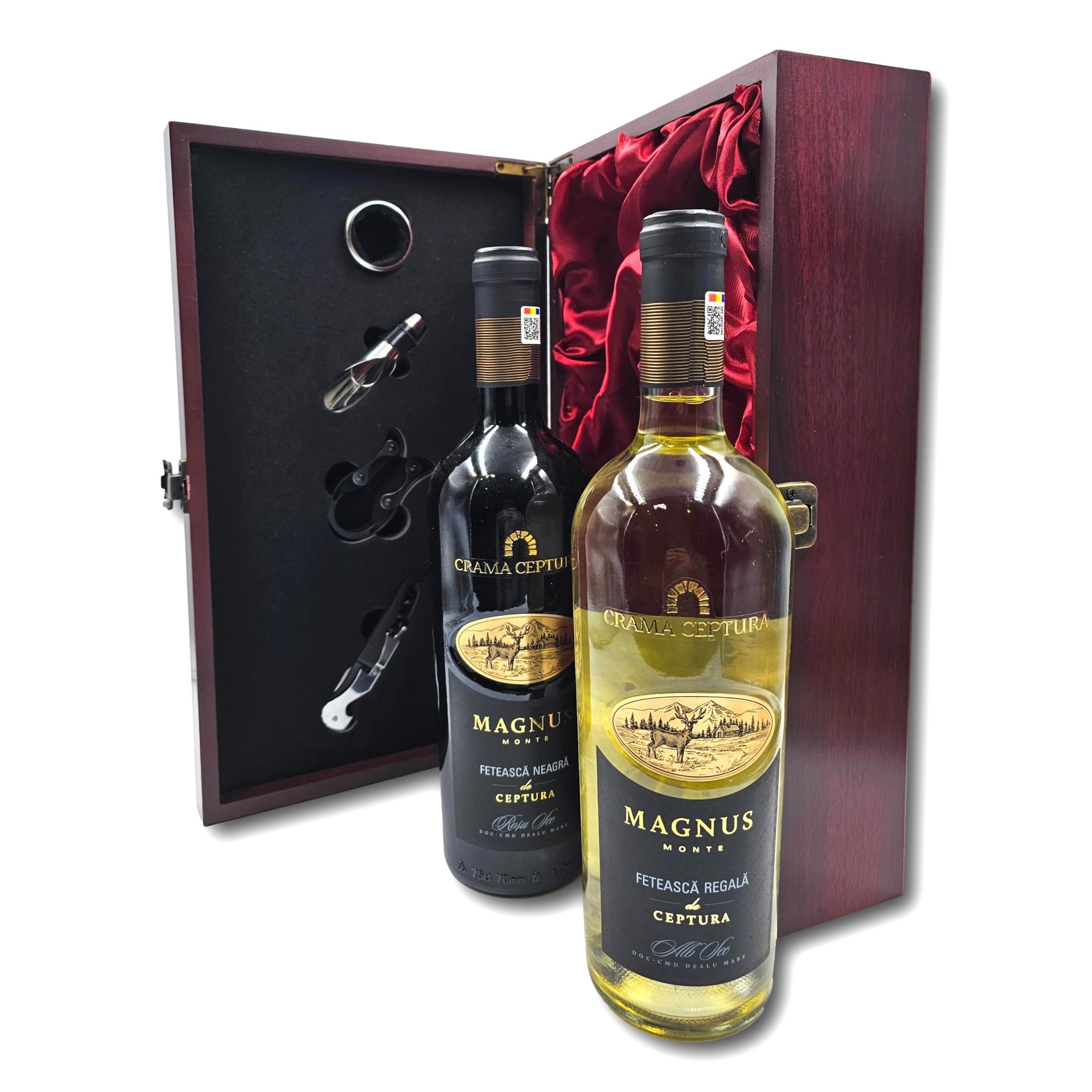 Pachet cadou special, CADOURI PREMIUM, model Wine Selection cu vinuri ...