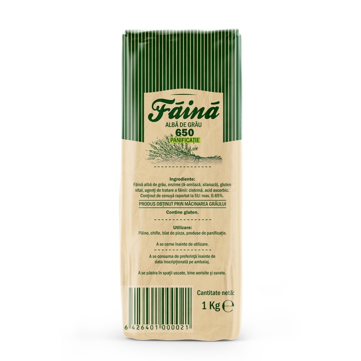 Faina alba de grau 650 Moara Domneasca, 1kg - eMAG.ro